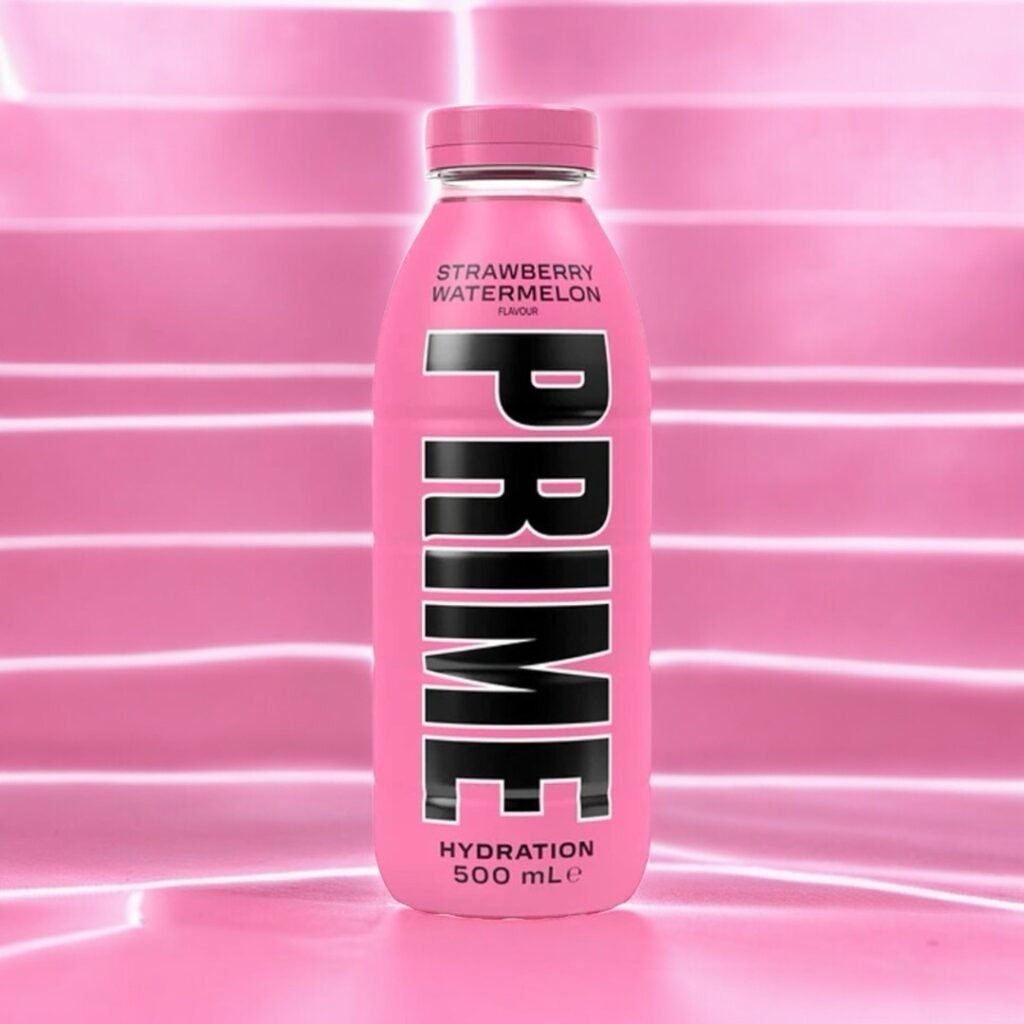 Bebida Prime Strawberry Watermelon 500 ml Logan Paul